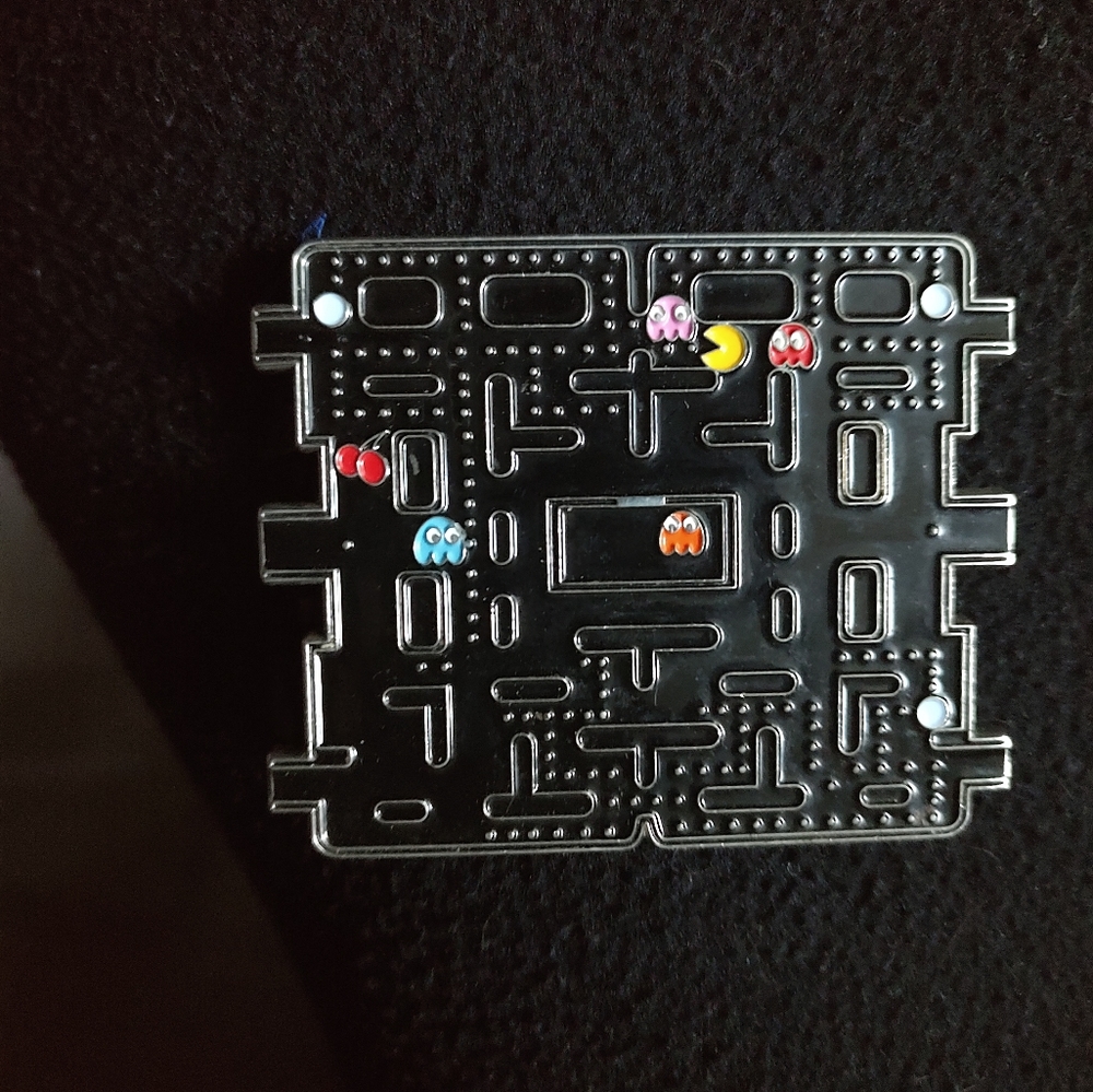 Vintage Pac Man Belt Buckle - Gem